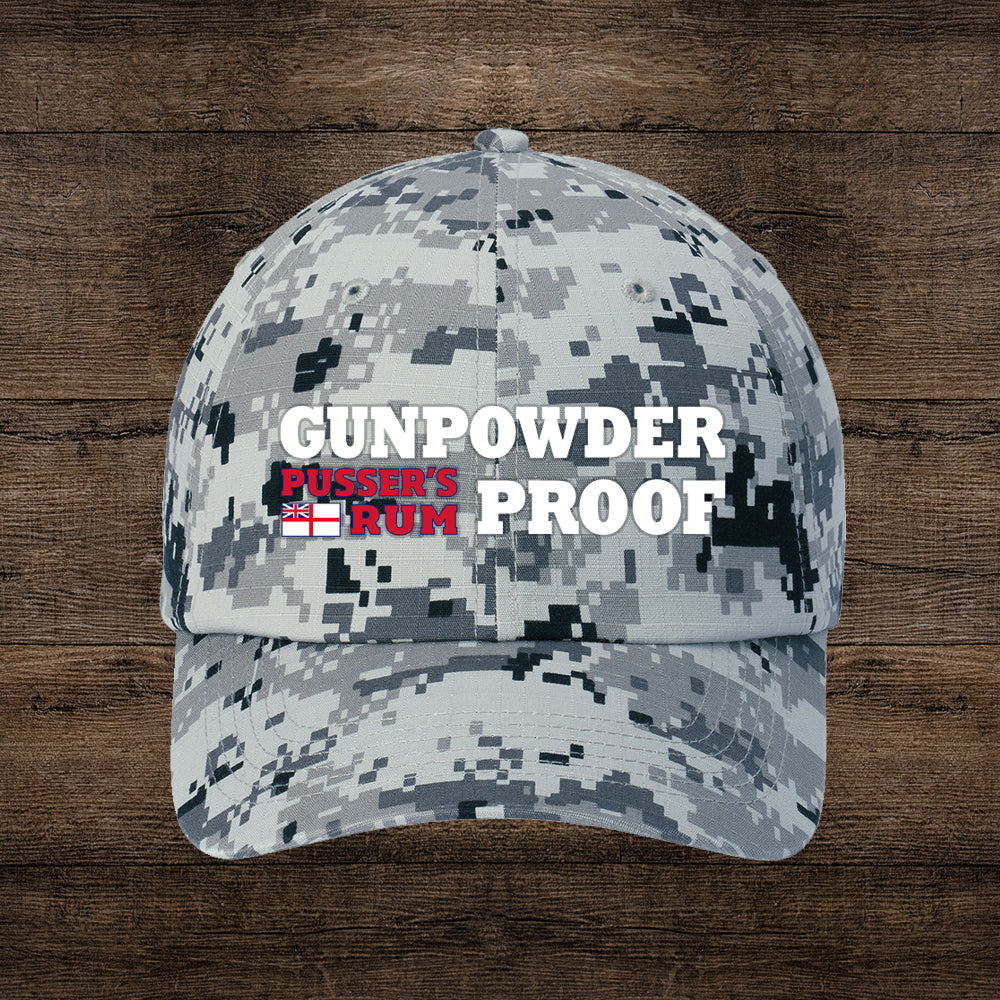 Gunpowder Proof Hat - Digital Camo – Pusser's Rum